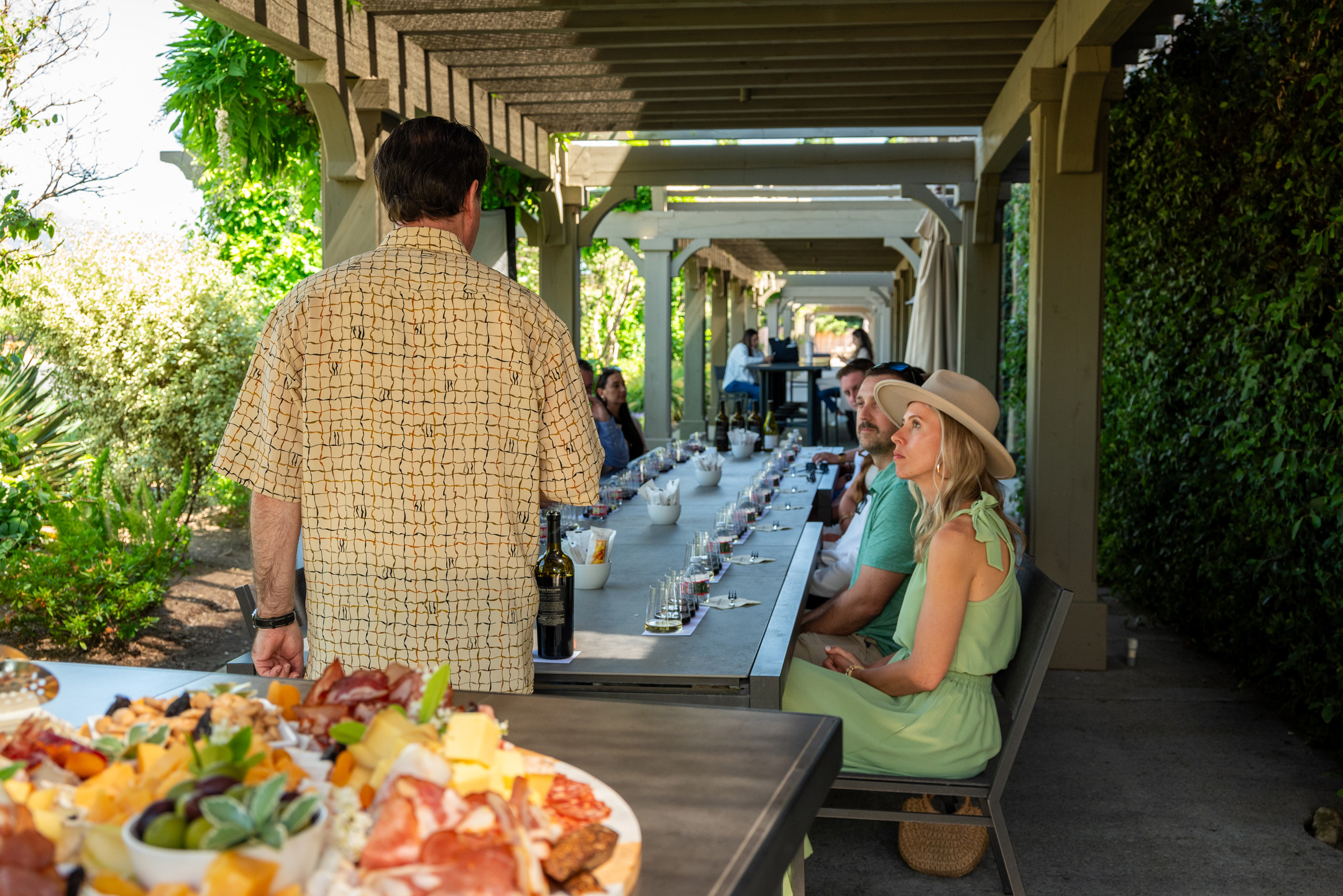 Group Terrace Tasting – Black Stallion Estate Winery